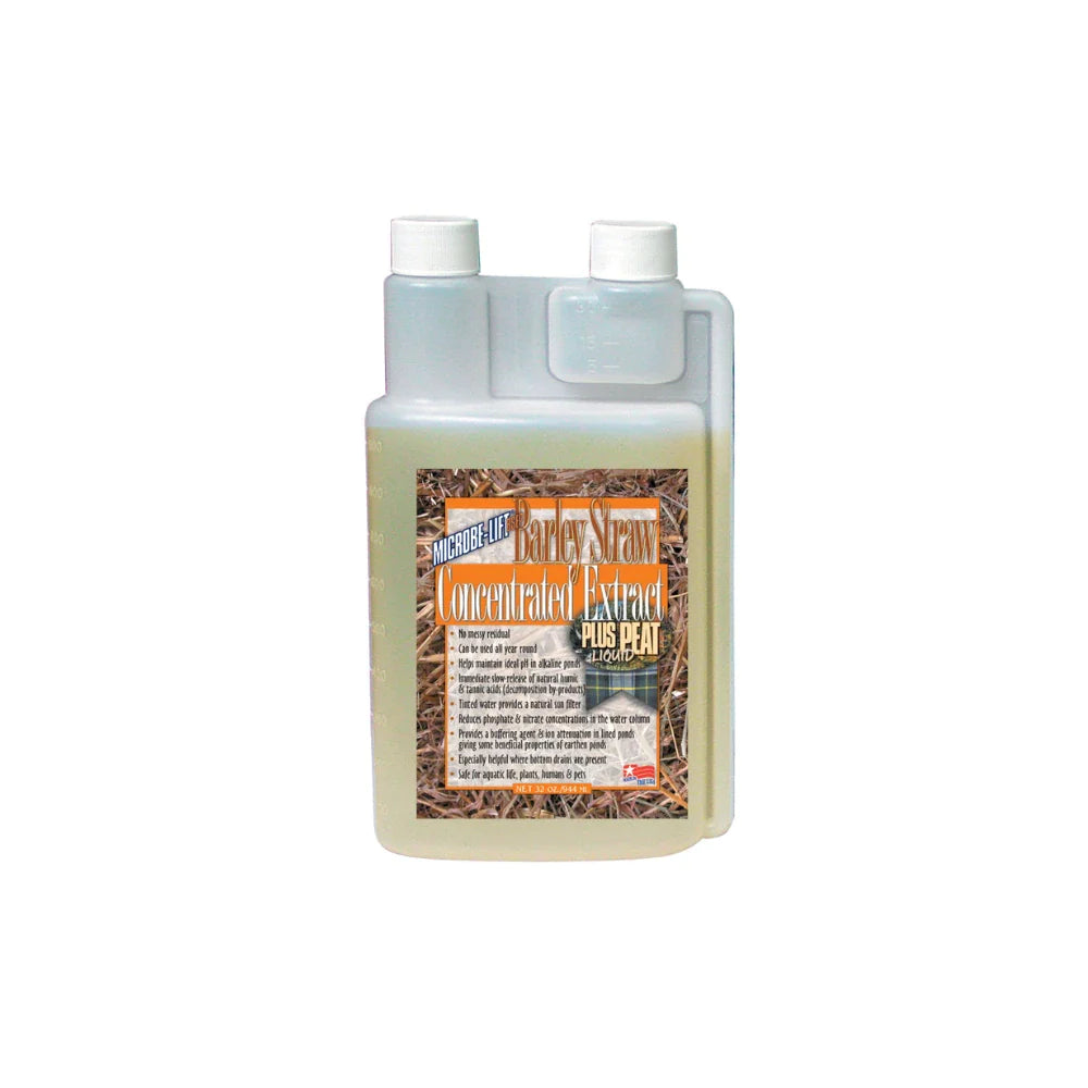 Microbe-Lift 250ml/8 oz Barley Straw Extract Plus Liquid Peat — Nueyard